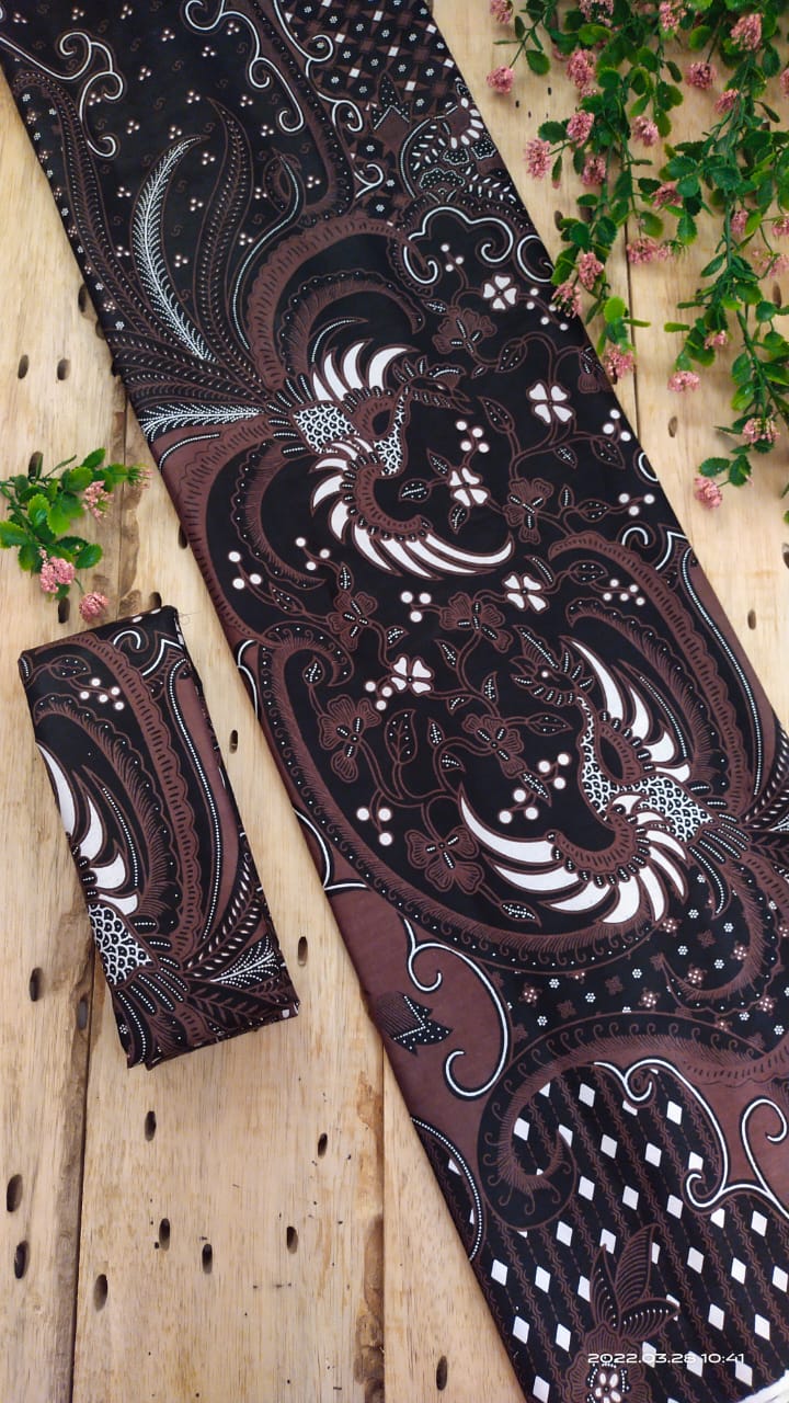 Kain Batik Printing Halus Motif Sarang Manuk Kain Bagus Buat Seragam | Lazada Indonesia