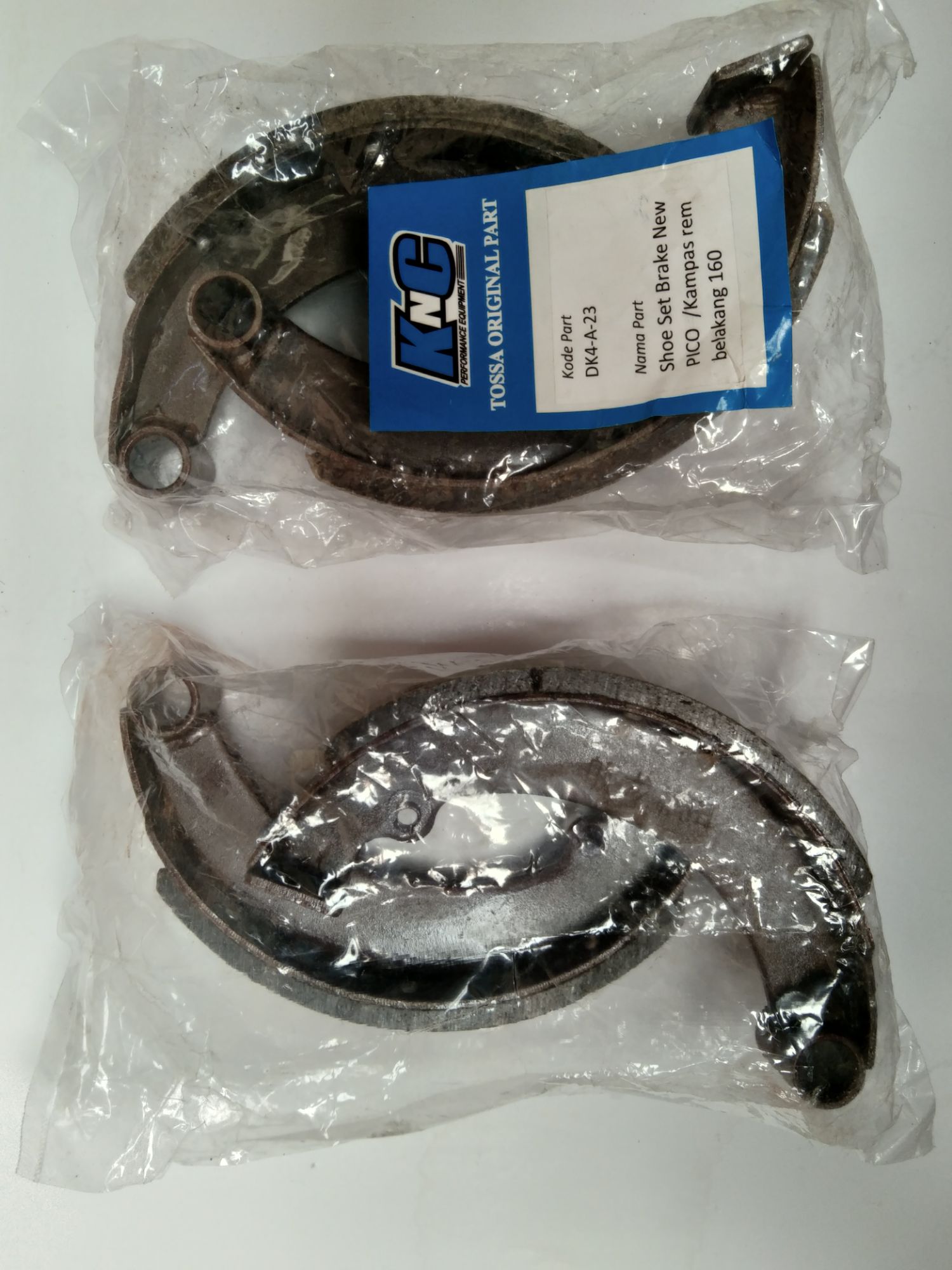kampas rem belakang ukuran 160 untuk motor roda tiga tossa Pico.(harga ...