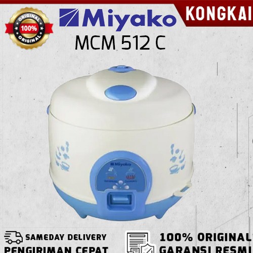 Miyako Rice Cooker / Magic Com MCM 512C / MCM-512 C (1,2 Liter ...