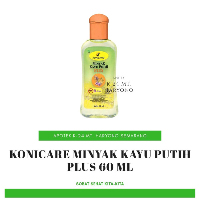 KONICARE MINYAK KAYU PUTIH PLUS 60 ML | Lazada Indonesia