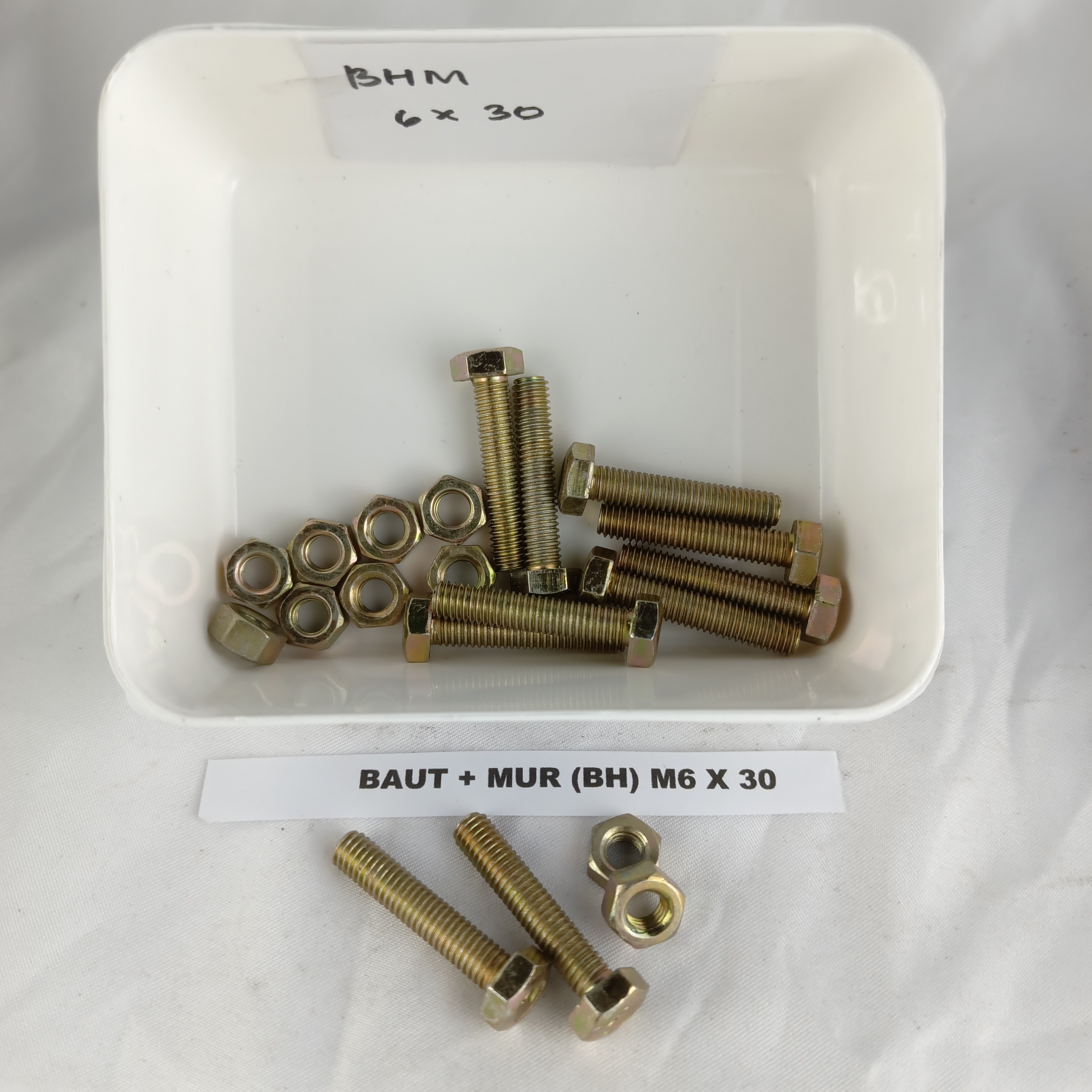 BAUT + MUR (BH) MOTOR M6 X 35 | Lazada Indonesia