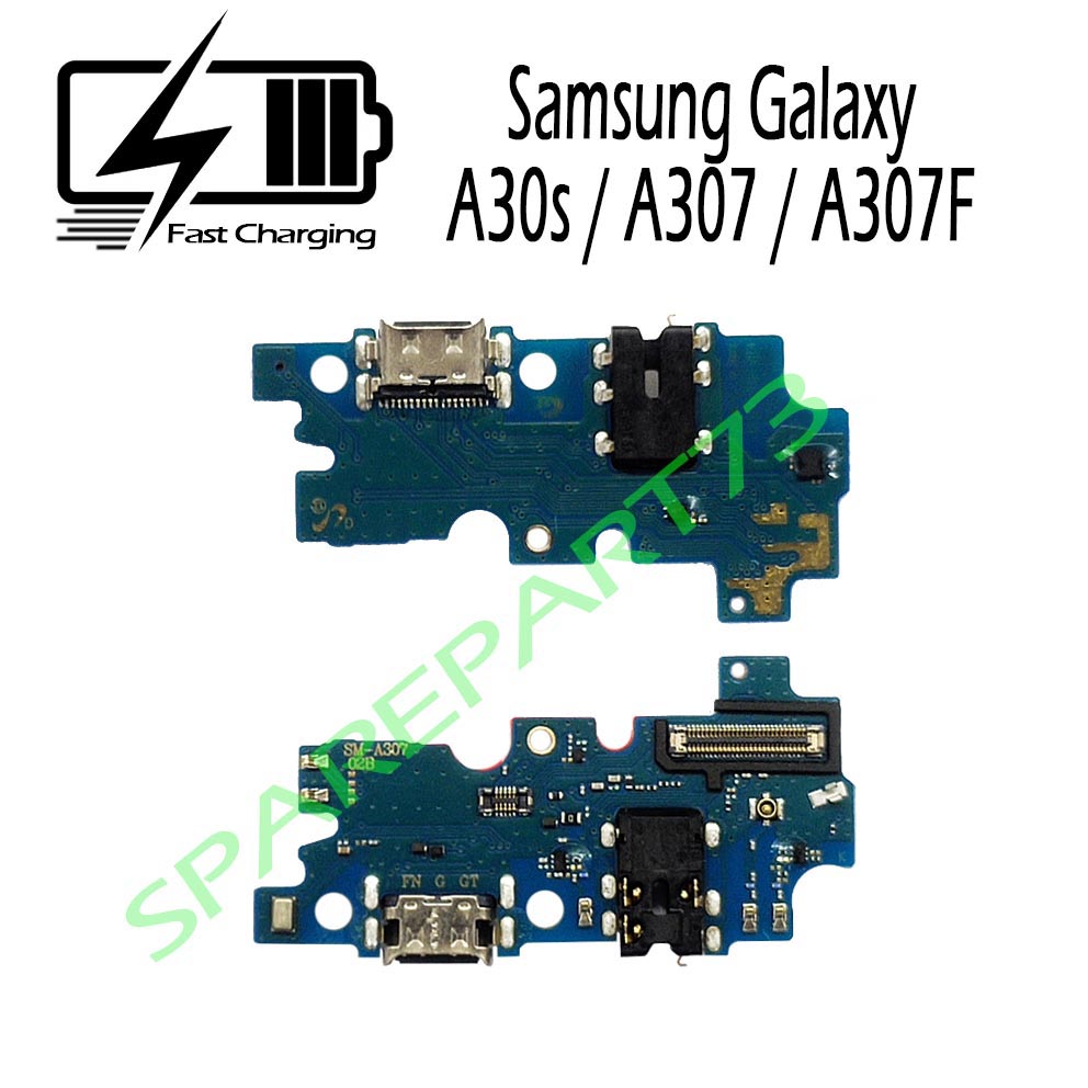 Flexible Connector Charger & Mic Samsung Galaxy A30s - A307 - A307F ...
