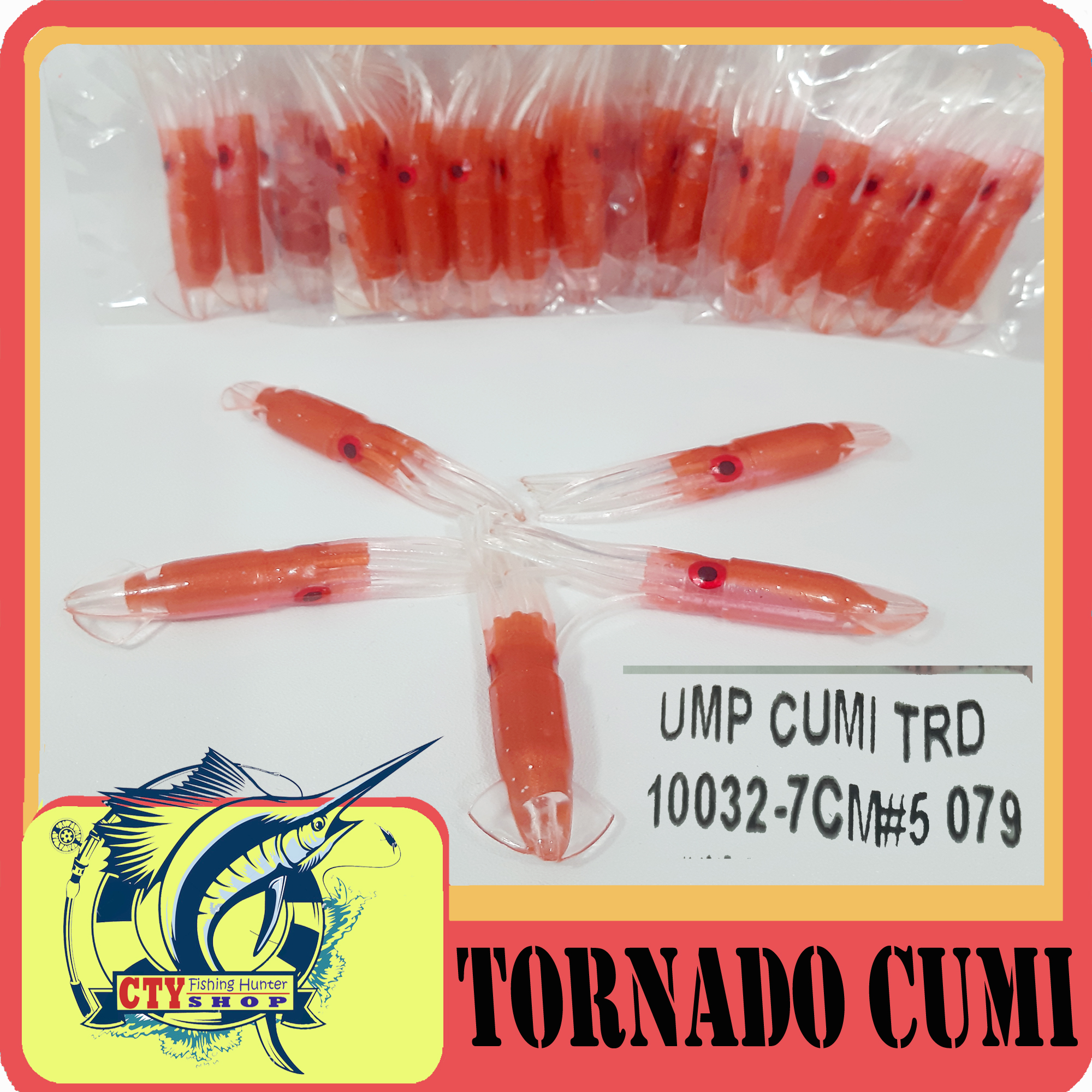 UMPAN CUMI TORNADO UKURAN 7CM SILICONE | Lazada Indonesia