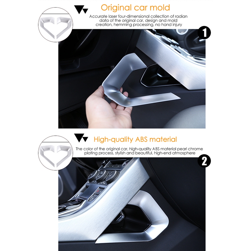 [livwest] Car Central Decoration U Shape Frame Trim for Land Rover ...