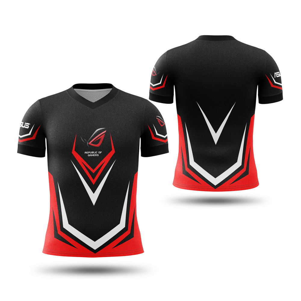 Kaos Jersey Esport Gaming Asus ROG Custom Full Printing | Lazada Indonesia