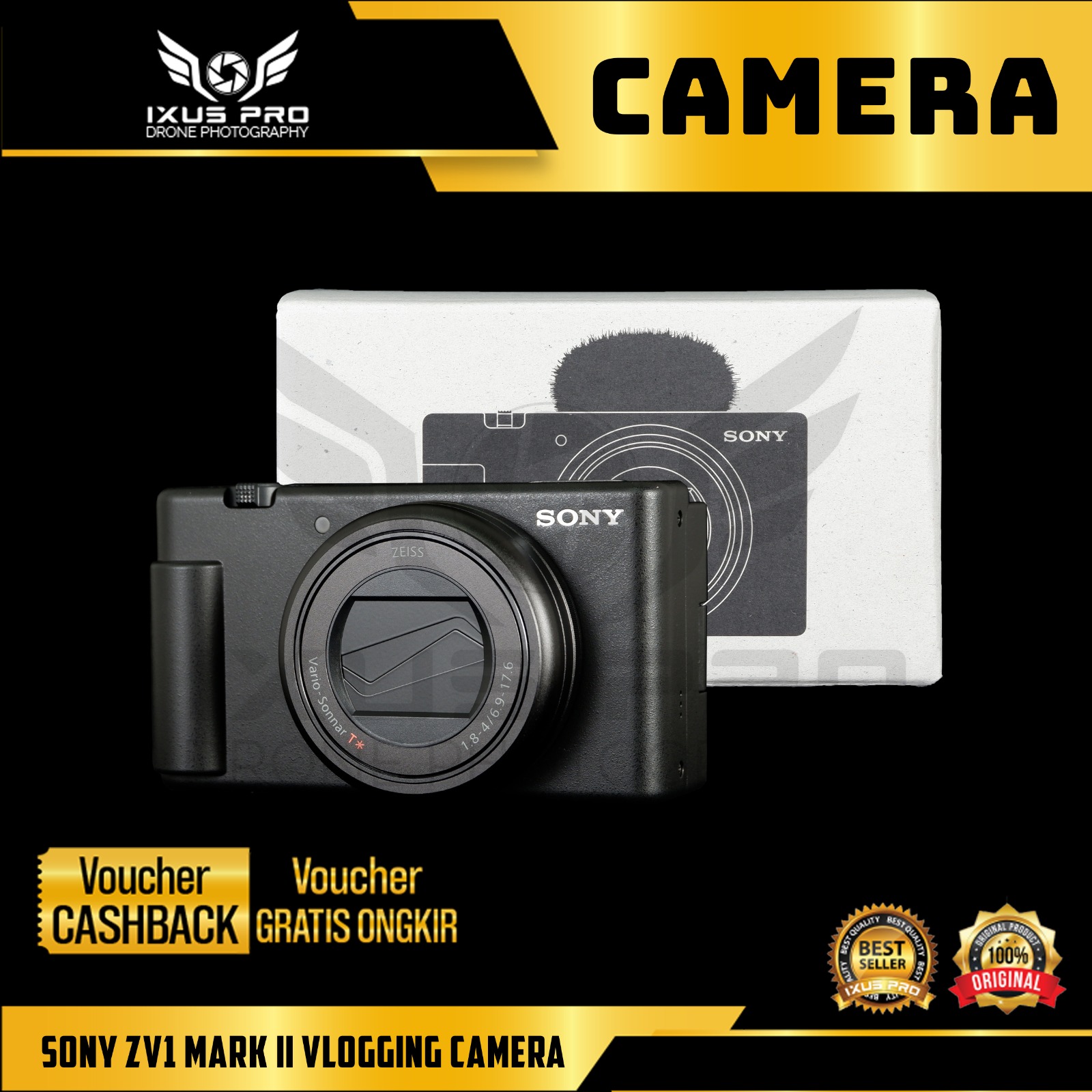 Sony ZV1 II Vlogging Camera Sony ZV-1 Mark II Sony Z V1 2 ZV1II ...