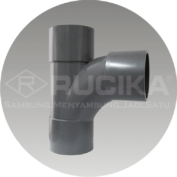 LARGE RADIUS TEE AW 6 x 4 inch RUCIKA PVC TY 90 derajat TEE WAY | Lazada Indonesia