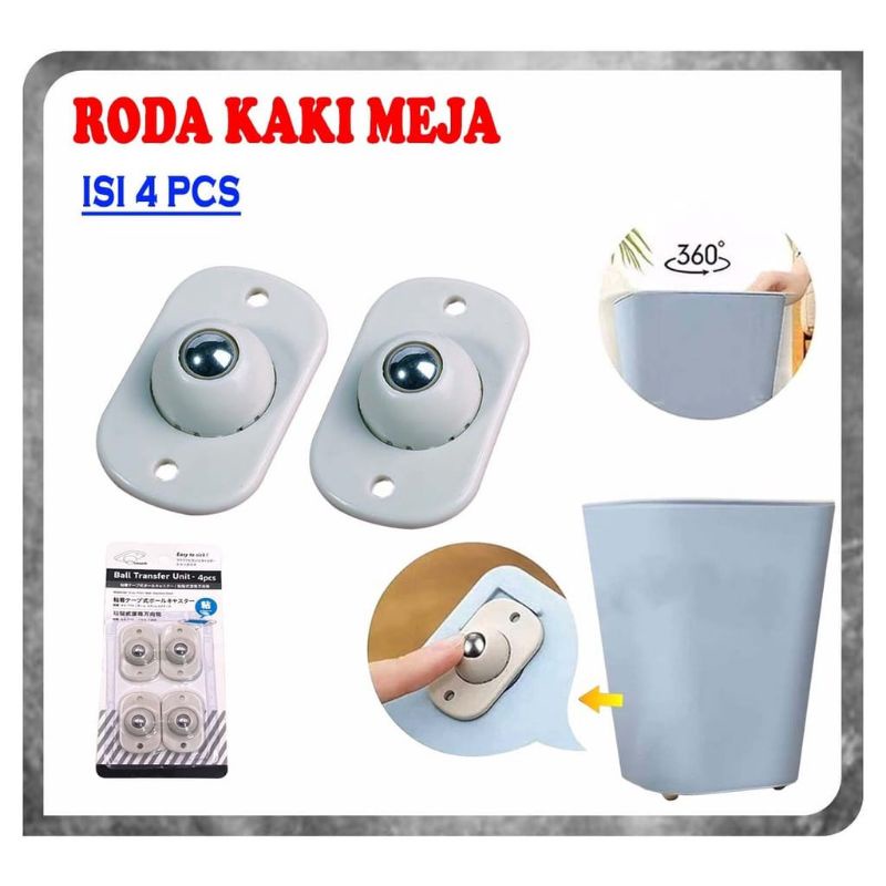 Roda Troli Mini Meja Ball Roda Roller Meja Transfer Unit Storage Box ...