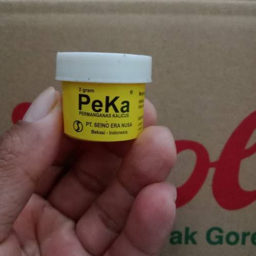 PK PEKA PERMANGANAS KALIKUS OBAT KULIT JAMUR GATAL BIRU ISI 5GR KUNING ...