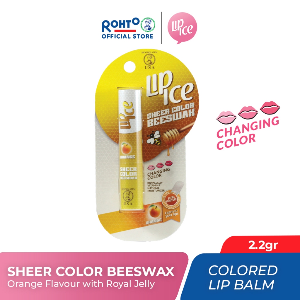 LIP ICE Sheer Color Lip Balm | Beeswax 2,2gr | Lazada Indonesia