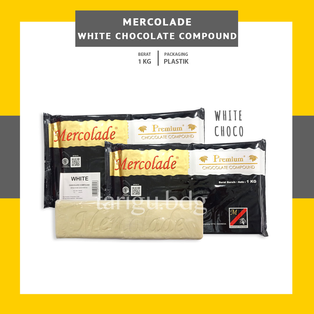 PREMIUM WHITE MERCOLADE COKLAT BATANG - COKLAT WARNA RASA - COKLAT BLOK ...