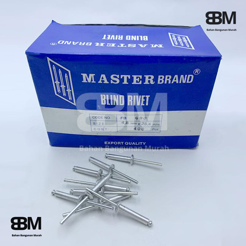 Paku Rivet 440 Merek Master / Paku Keling 540 / Paku Rivet Master 649 ...