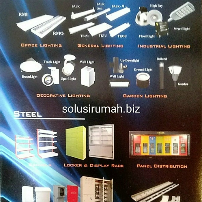 LIGHTING decorative office industrial rack swalayan panel box gondola ...