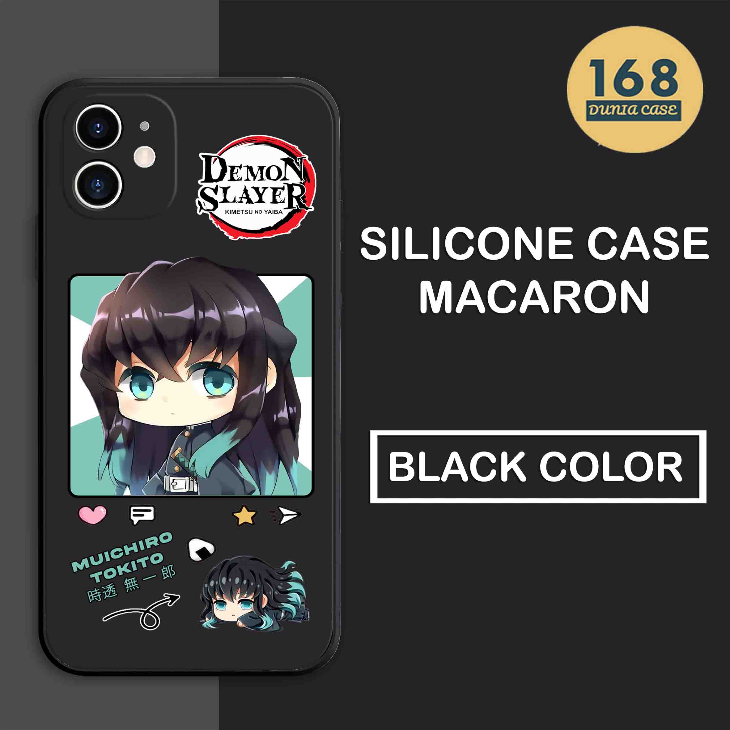 DC Case Demon Slayer Oppo A15 A15s A16K A5S A7 A17 A57 A12 A11K A54 A55 ...