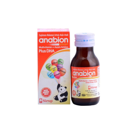 Anabion Ana bion Ana dion Anadion sirup 60 ml rasa jeruk lemon sirup ...