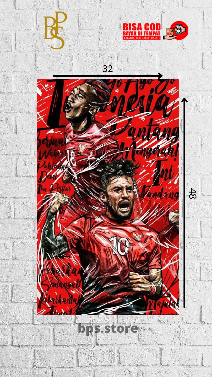 POSTER PEMAIN TIMNAS INDONESIA - POSTER TIMNAS INDONESIA - POSTER ...