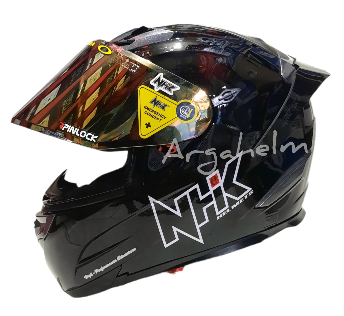 Helm Nhk Rx9 Black Paket Ganteng / HELM NHK | Lazada Indonesia