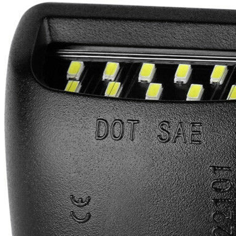 Car LED License Plate Lights Rear Light Waterproof Taillamp for Nissan ...