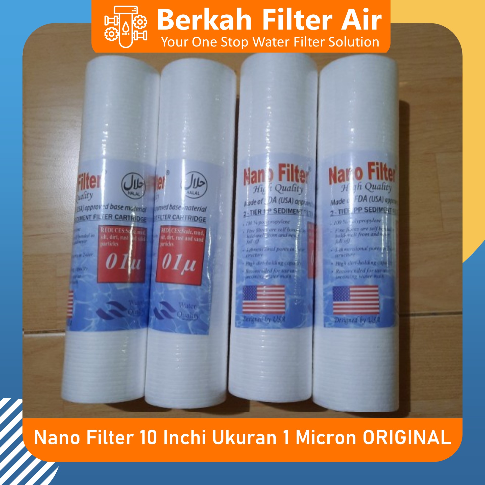 Nano Filter Air 1 Micron ORIGINAL | Lazada Indonesia