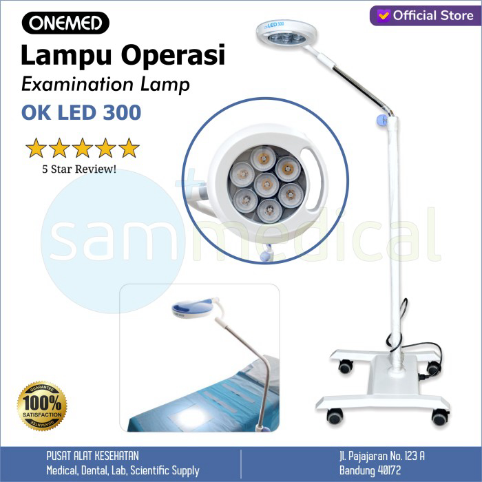 OneMed Examination Lamp atau Lampu Operasi atau Minor Surgery OK LED 300 | Lazada Indonesia