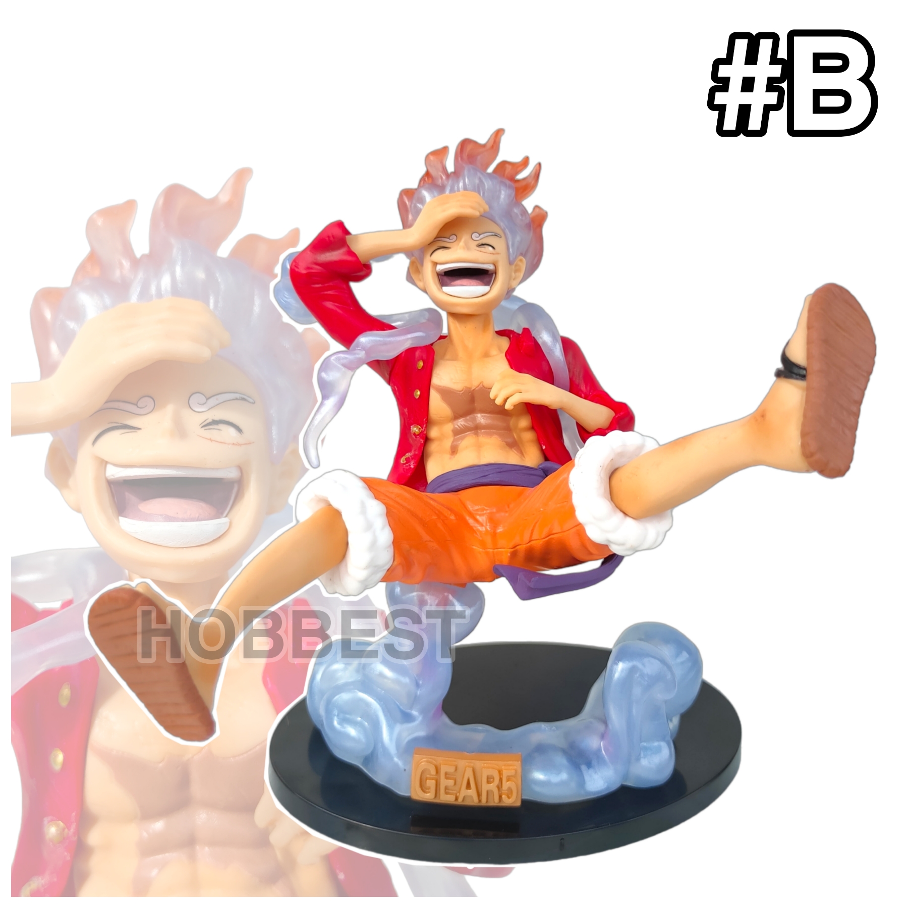 Action Figure ONE PIECE : LUFFY GEAR 5 SUN GOD NIKA Iconic Pose ...
