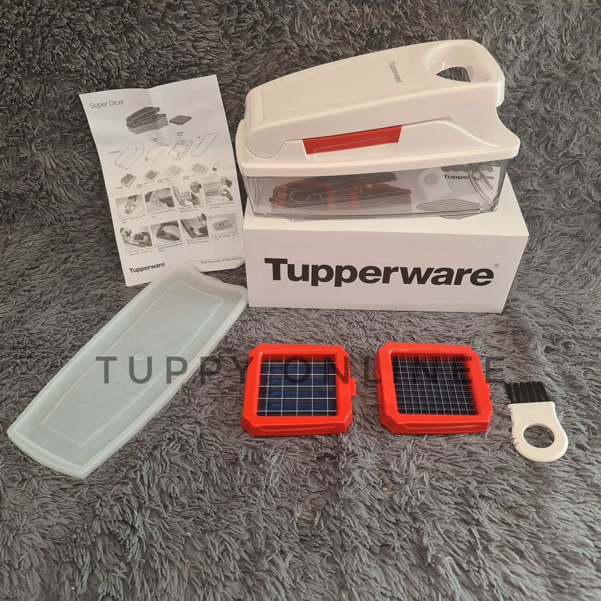 Tupperware Super Dicer with gift Small Cozy nest (2) Pemotong Tupperware | Lazada Indonesia