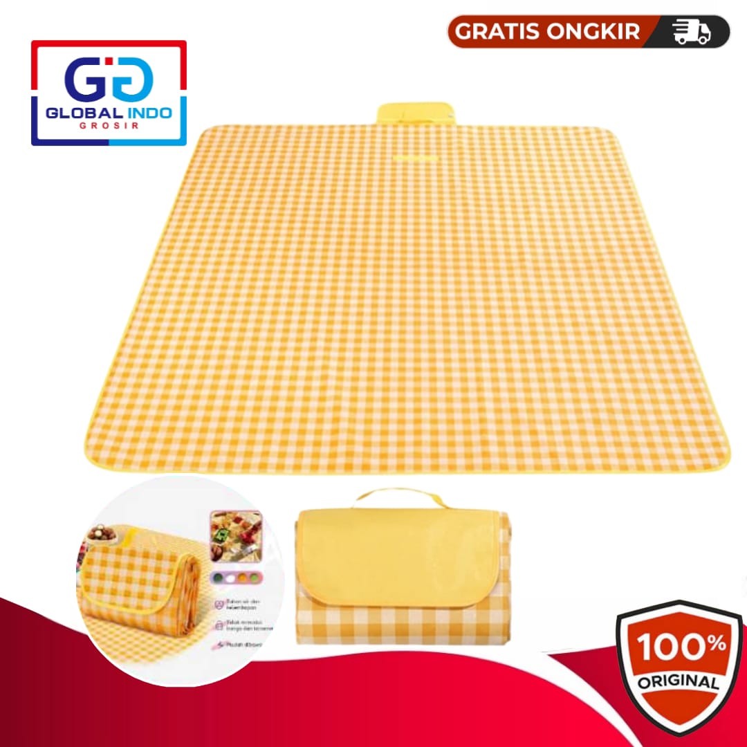 MOFAN Tikar Lipat Waterproof Tikar Piknik Tebal Jumbo Alas Piknik ...