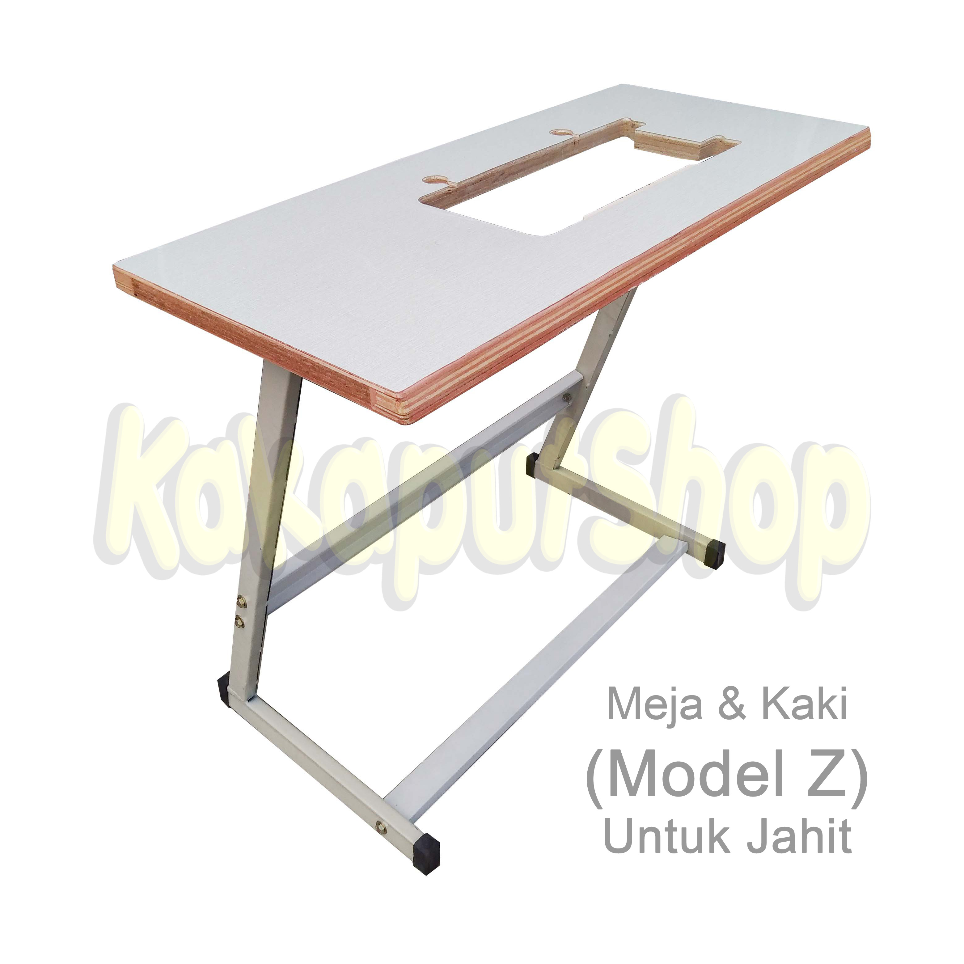 MEJA MESIN JAHIT/MEJA DAN KAKI MODEL Z MESIN JAHIT TRADISIONAL DAN SEMI ...