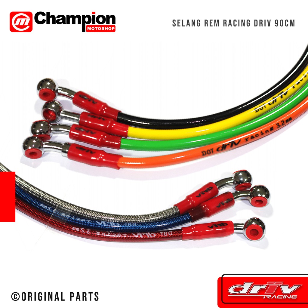 Selang Rem Variasi 90 Cm Racing Driv | Lazada Indonesia