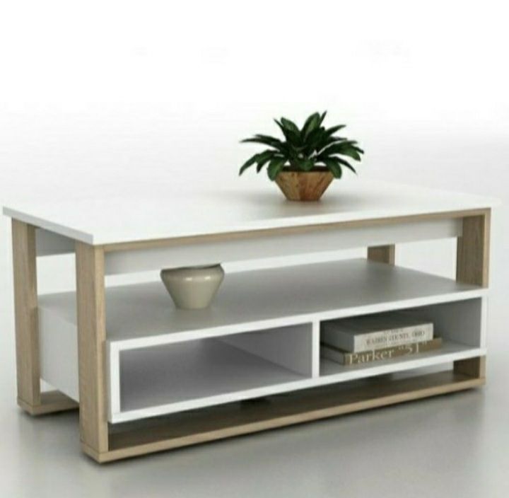 meja tamu selma glassgow white putih meja kopi coffee table meja sofa ...