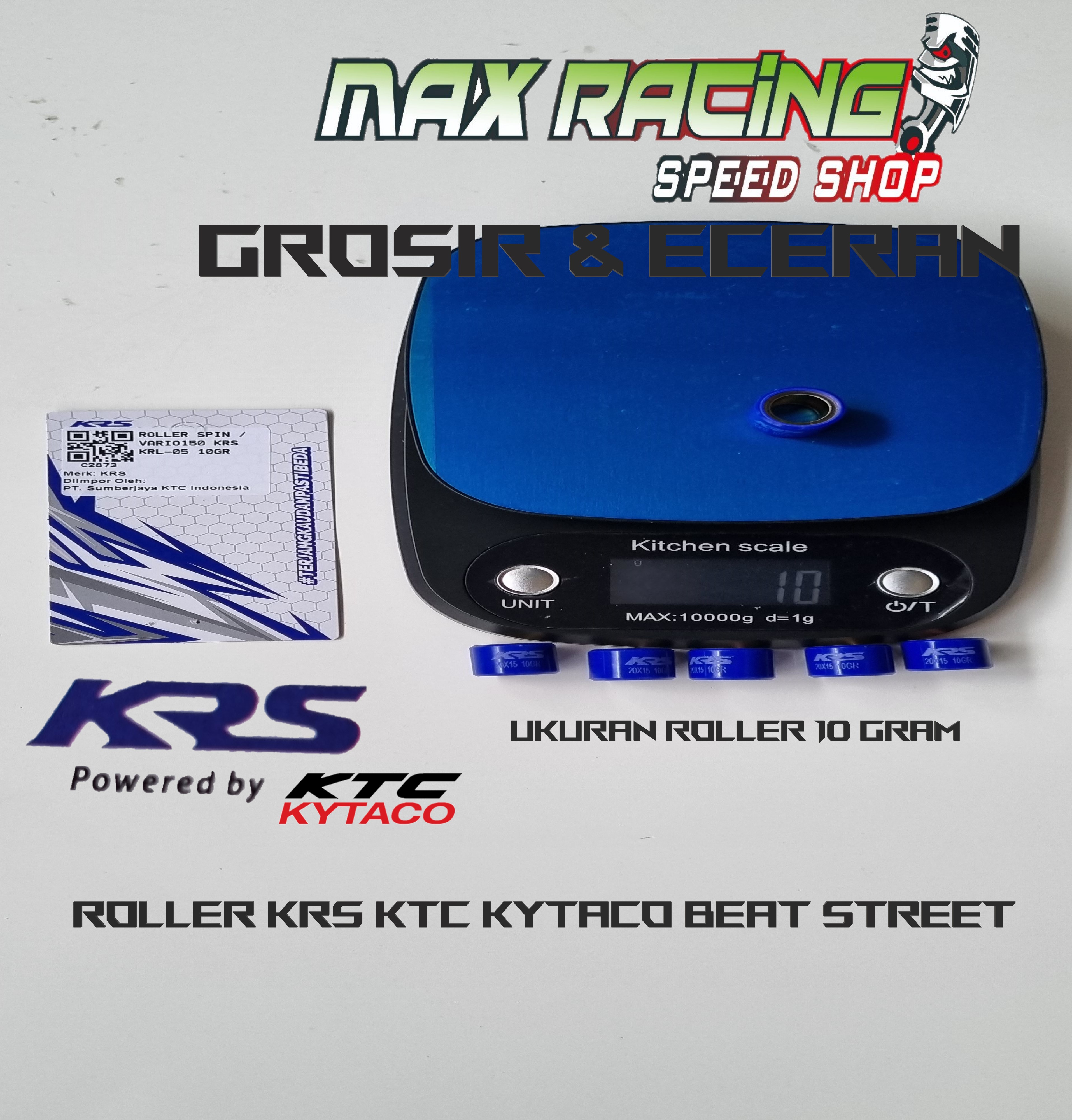 Roller KRS KTC Kytaco Beat Street Beat Deluxe Scoopy New Vario 125 ...