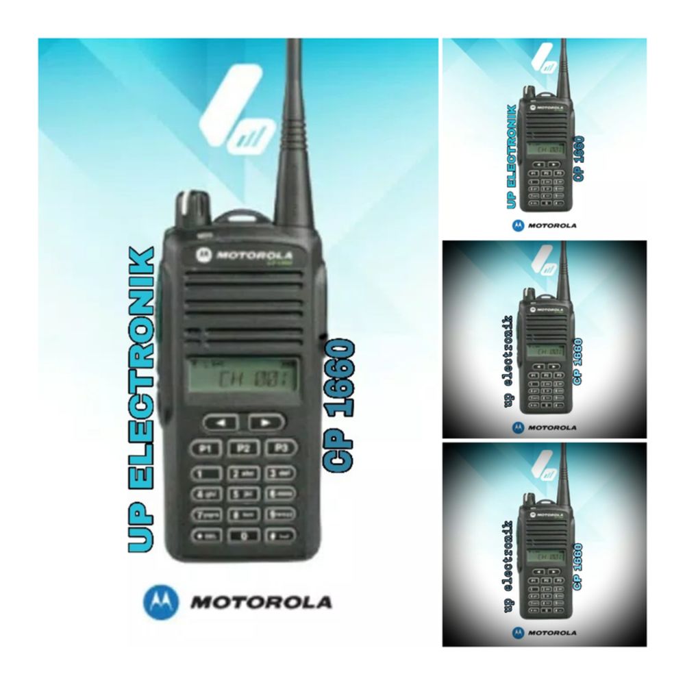 Radio HT Motorola CP 1660 UHF Low 350 MHZ | Lazada Indonesia