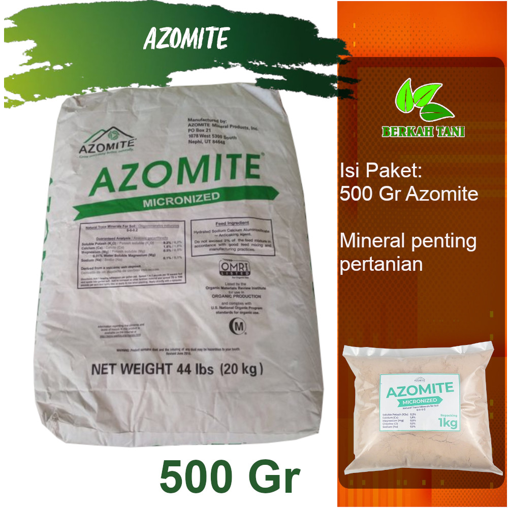 Azomite 500 Gram Mineral Pertumbuhan Tanaman | Lazada Indonesia