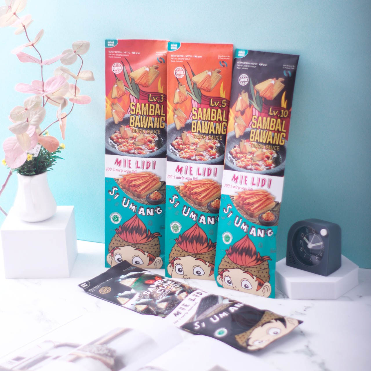 Si Umang Cemilan Sapu Lidi Siumang Kemasan kertas 130G | Lazada Indonesia