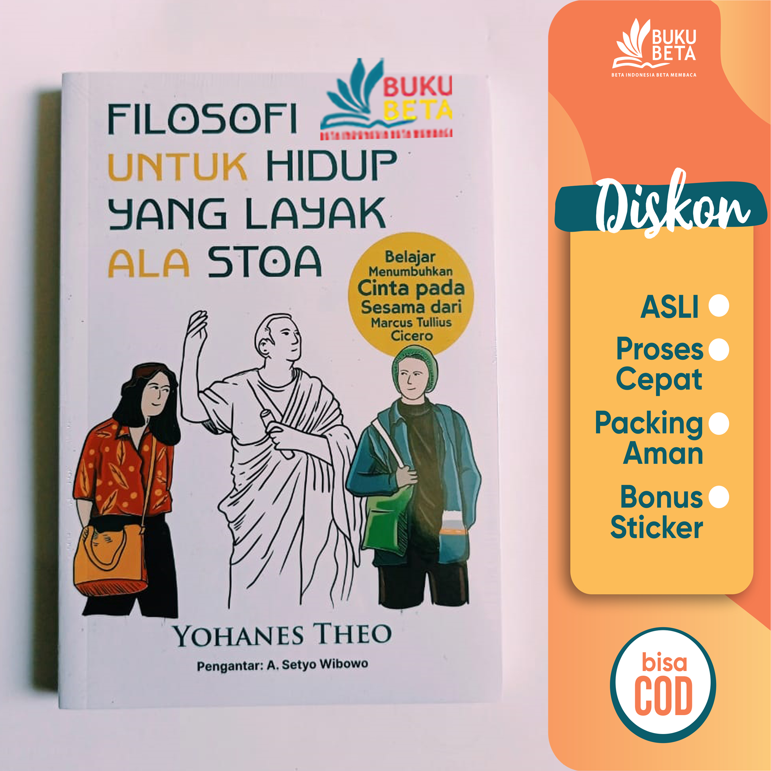 Buku Filosofi untuk Hidup Yang Layak Ala Stoa - Yohanes Theo | Lazada ...