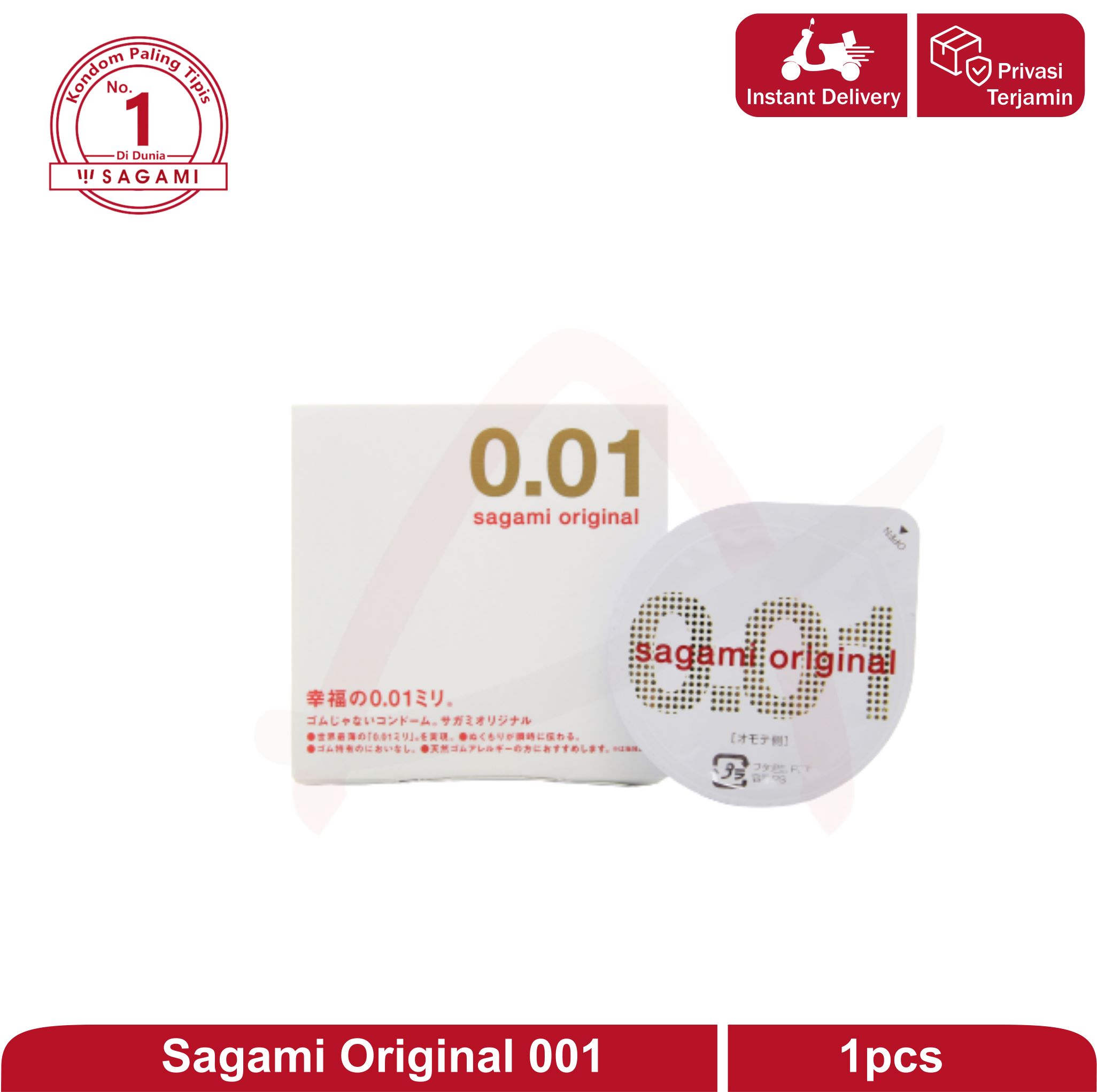 Sagami Original 0.01 (1pack) | Lazada Indonesia