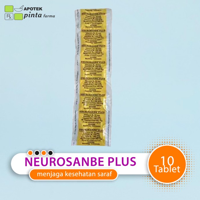 Neurosanbe Plus 10 Tablet | Lazada Indonesia