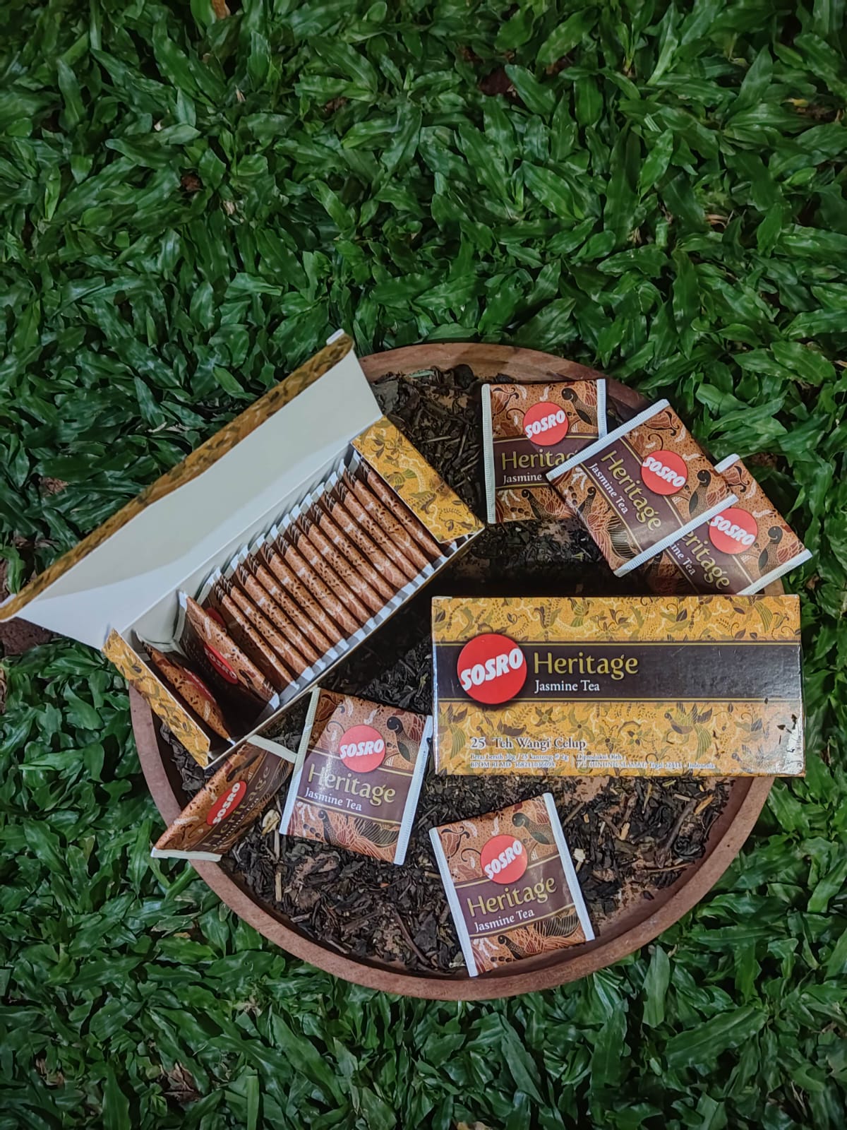 Teh Celup Sosro Heritage Jasmine Tea 1pak isi 25 kantong teh | Lazada ...