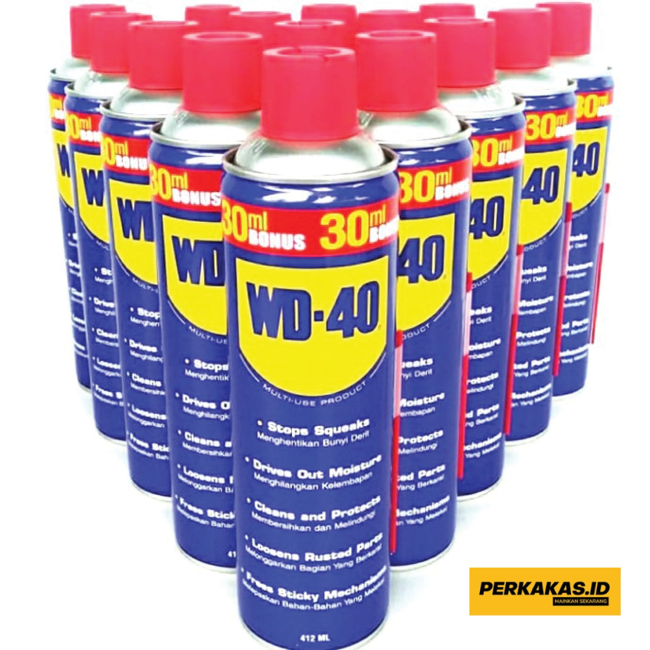 WD 40 Cairan Pelumas Anti Karat 191ml 333ml 412ml | Lazada Indonesia