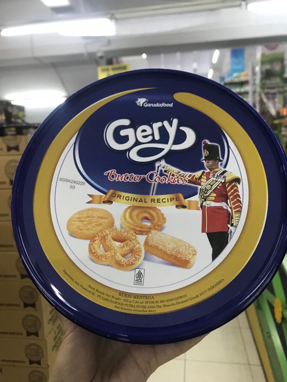 Roti Kaleng Gery Butter Cookies 225 Gr Kemasan Kecil Edisi Lebaran Lazada Indonesia