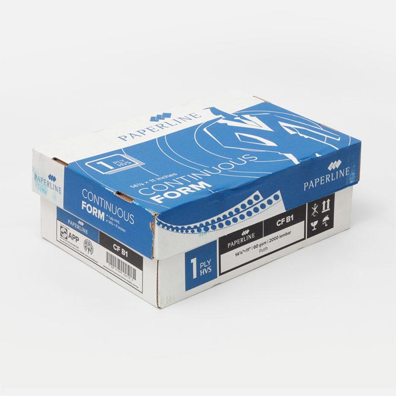 [ DUS ] Kertas Komputer / Kertas Continuous Form 1 Ply 14 7/8 x 11 Full ...
