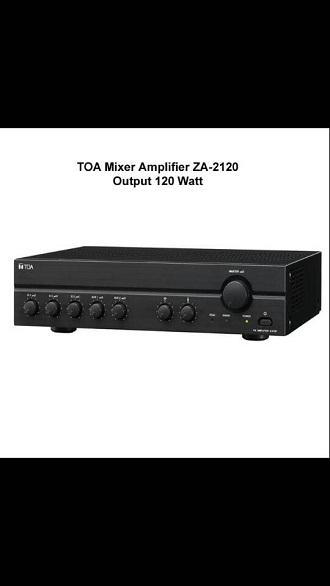 Mixer Ampli Toa ZA 2120 | Lazada Indonesia