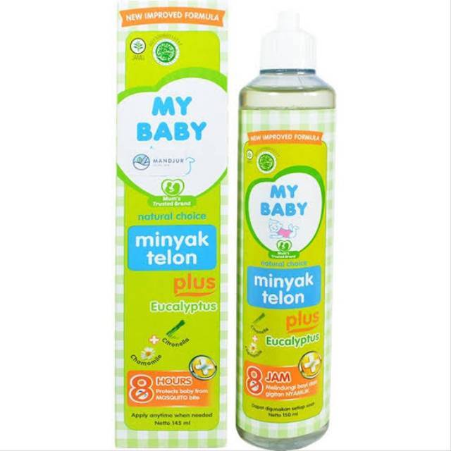 My Baby Minyak Telon Plus 8Jam 150Ml | Lazada Indonesia