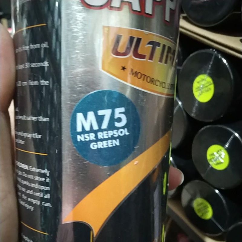cat spray pilok pilox cat semprot sapporo ultimate saporo M75 NSR ...
