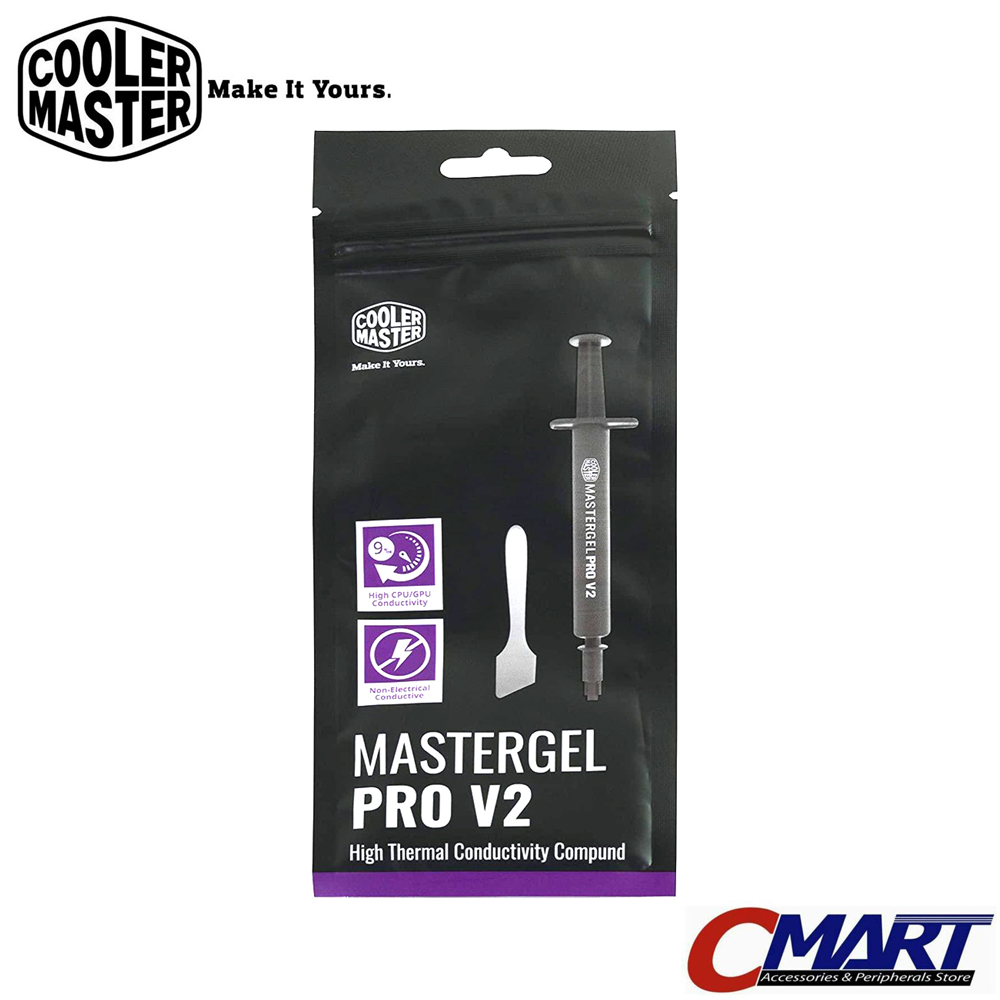 Cooler Master MasterGel Pro V2 Thermal Pasta Processor Paste Grease ...