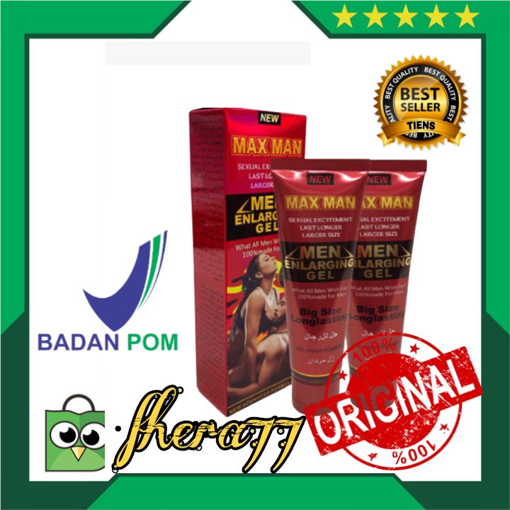 MAX MAN man Enlarging Gel BIG SIZE LONGLASTING | Lazada Indonesia