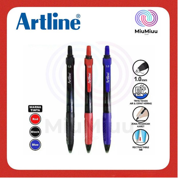 ARTLINE PULPEN EK-8410 PEN ALAT TULIS ISI 12 PCS 1.0 MM | Lazada Indonesia