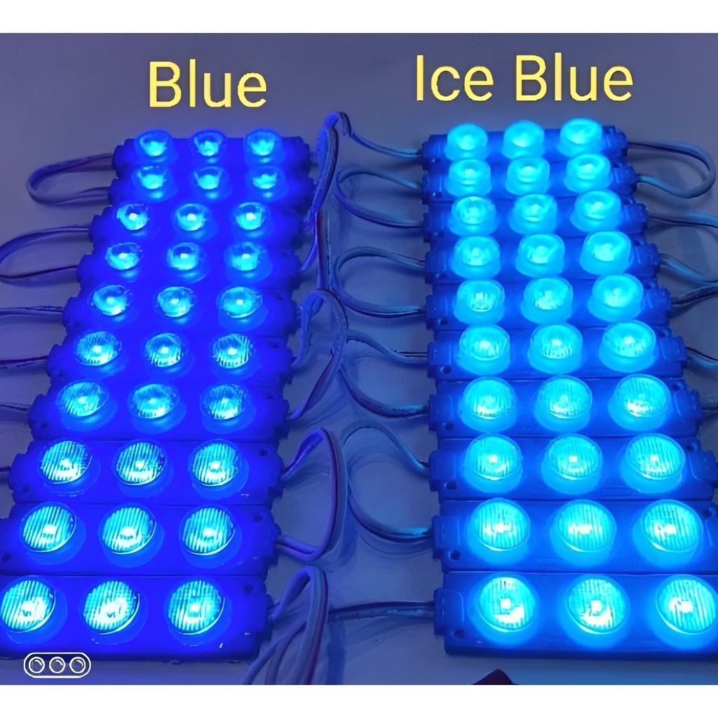 Lampu Led Modul 3mata Smd Dc 12volt 24volt Waterproof Lazada Indonesia