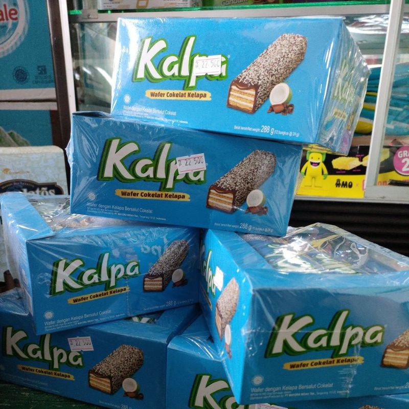 KALPA WAFER COKLAT KELAPA ISI 12 PCS | Lazada Indonesia