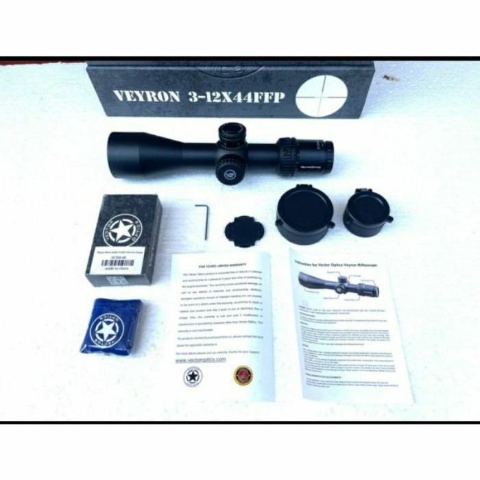 TELESKOP vector veyron 3-12x44 sf ffp / scope vector mini compact ...